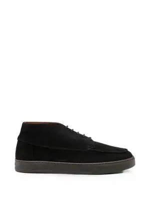 DOUCAL'S Suede Lace-up Boots - Blue
