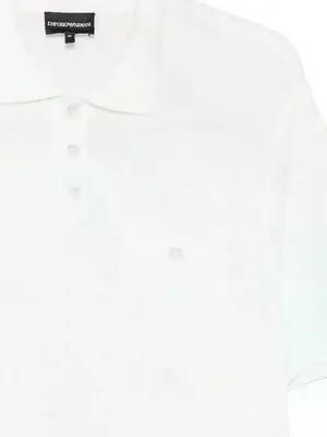 Emporio Armani Button-up Chest-pocket Polo Shirt