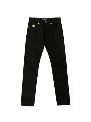 Versace Medusa '95 Logo-plaque Jeans - Black