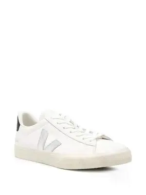 VEJA Campo Logo-patch Sneakers - White