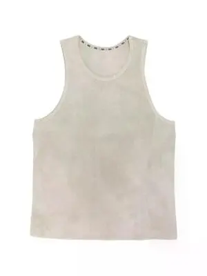 ZIGGY CHEN Cotton Tank Top - Grey