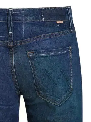 MOTHER Faded-effect Straight-leg Jeans