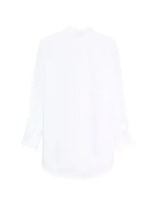 Emporio Armani Button-up Curved-hem Shirt