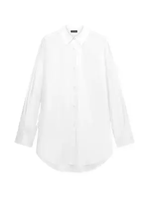 Emporio Armani Cotton Poplin Shirt - White