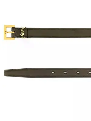 Saint Laurent Logo-lettering Belt