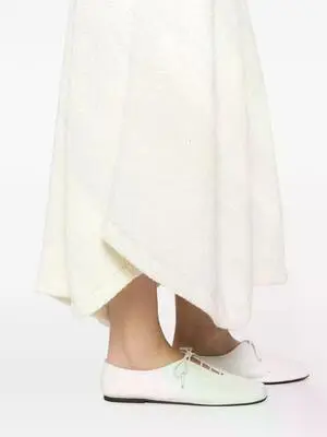 AYA MUSE Asymmetric Knitted Maxi Skirt
