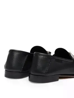 TOM FORD T-bar Leather Loafers