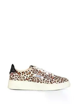 AUTRY Leopard-print Sneakers - Neutrals