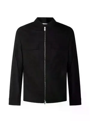 Marco Pescarolo Zip-up Chest-pocket Jacket - Black