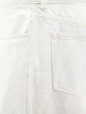 AMI Paris Straight-leg Jeans With Logo Patch