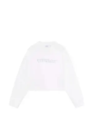 Off-White City Nature Arrow Cropped Crewneck