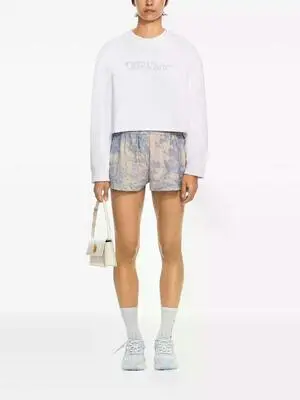 Off-White City Nature Arrow Cropped Crewneck