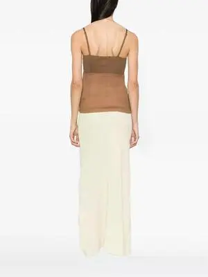 AYA MUSE Aven Ribbed-knit Cami Top