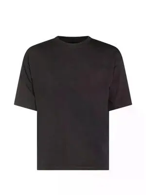 THOM KROM Crewneck Short-sleeved T-shirt - Brown