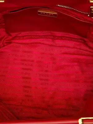 Prada 2010-2026 Tessuto Gaufre Frame Satchel