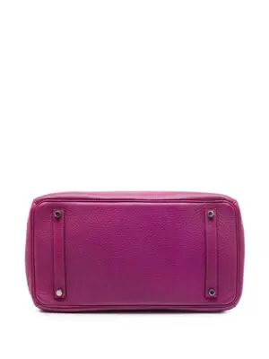 Hermès 2011 Togo Birkin Retourne 35 Handbag - Purple