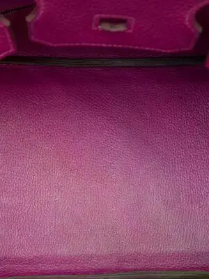 Hermès 2011 Togo Birkin Retourne 35 Handbag - Purple