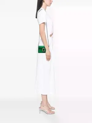 Gucci 2016-2026 Mini Bicolor Leather Dionysus Crossbody Bag - Green