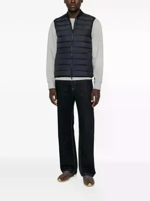 Moncler Quilted Logo-patch Gilet