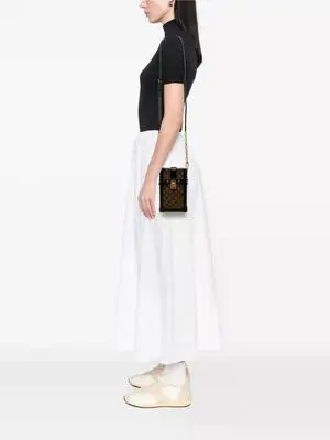 LOUIS VUITTON 2019 Monogram Pochette Trunk Verticale Crossbody Bag