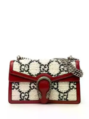 Gucci Dionysus Gg Tweed Shoulder Bag