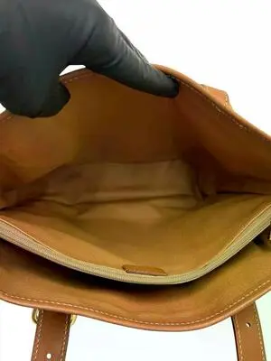 Celine 1996 Macadam Coated Canvas Tote Bag