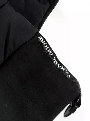 Canada Goose Padded Logo-trim Gloves