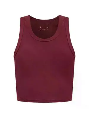 The Upside Sophie Cropped Tank Top - Red