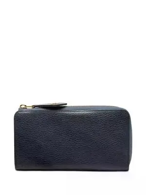 LOUIS VUITTON 1990-2010 Taurillon Portefeuille Comet Wallet Long Wallets - Blue