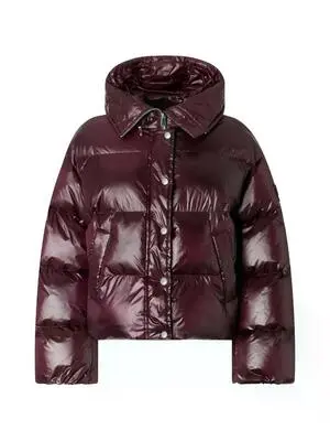 Pinko Quilted High-neck Jacket - Red