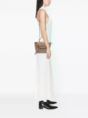Celine 2021 Nano Grained Calfskin Belt Bag Satchel - Neutrals