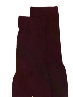 VIVIENNE WESTWOOD Orb-embroidered Logo-print High Socks