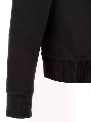 BOSS Saggy Stretch-cotton Zip-up Hoodie With Puff Logo