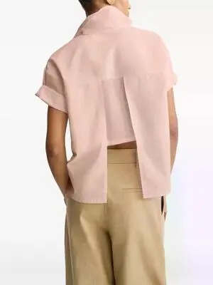 ARLO MOTT Clark Split-back Shirt - Pink
