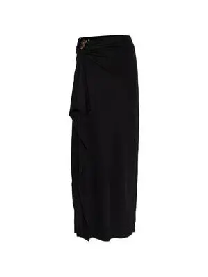 Christopher Esber Bezel Quartz Cascade Maxi Skirt