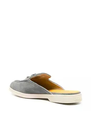DOUCAL'S Tassel Suede Mules