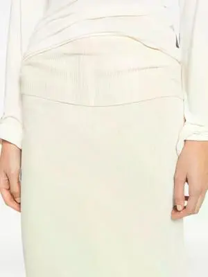 AYA MUSE Oona Ribbed-knit Maxi Skirt
