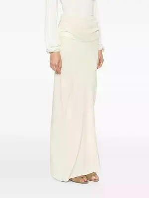 AYA MUSE Oona Ribbed-knit Maxi Skirt