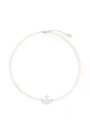 VIVIENNE WESTWOOD Olympia Swarovski Pearl Necklace - Neutrals