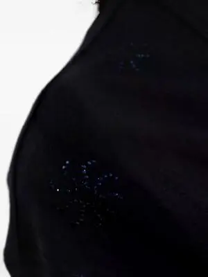 Zadig&Voltaire Marta Rhinestone Embellished V-neck T-shirt