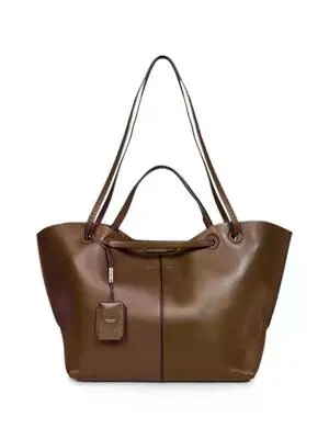 Max Mara Double Nappa-leather Shopper Bag
