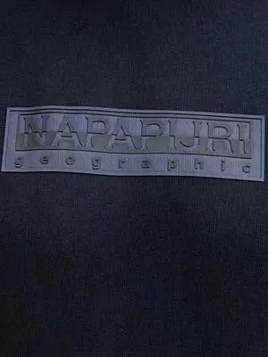 NAPAPIJRI Logo-patch Pouch-pocket Hoodie