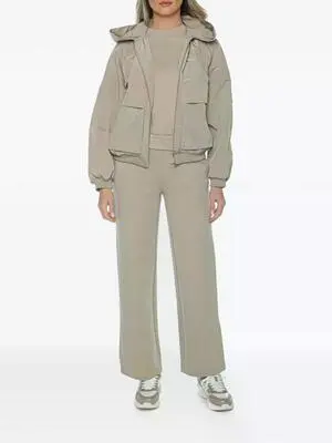Armani Exchange Hooded Flap-pocket Jacket - Neutrals