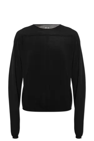 Rick Owens Wool Sweater - Black