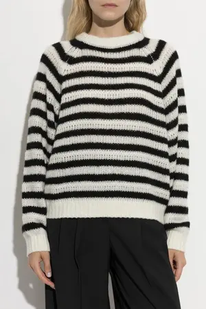 LISA YANG Reni Stripes’ Cashmere Sweater