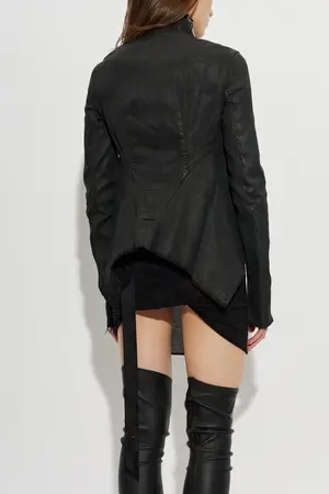 Rick Owens Asymmetrical Cut Jacket