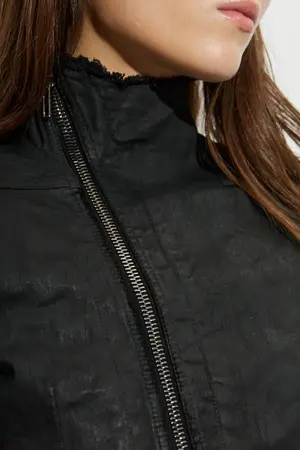 Rick Owens Asymmetrical Cut Jacket