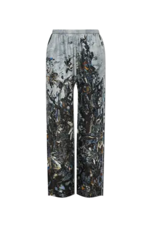 Munthe Silk Pants "varum - Grey