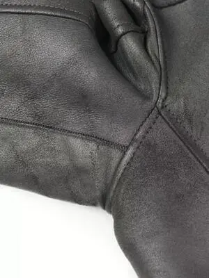 Emporio Armani Reversible Leather And Fur Jacket