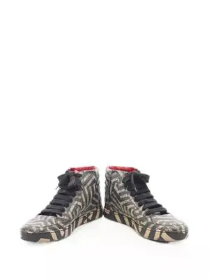 Gucci 2010s Gg Kaleido High-top Sneakers